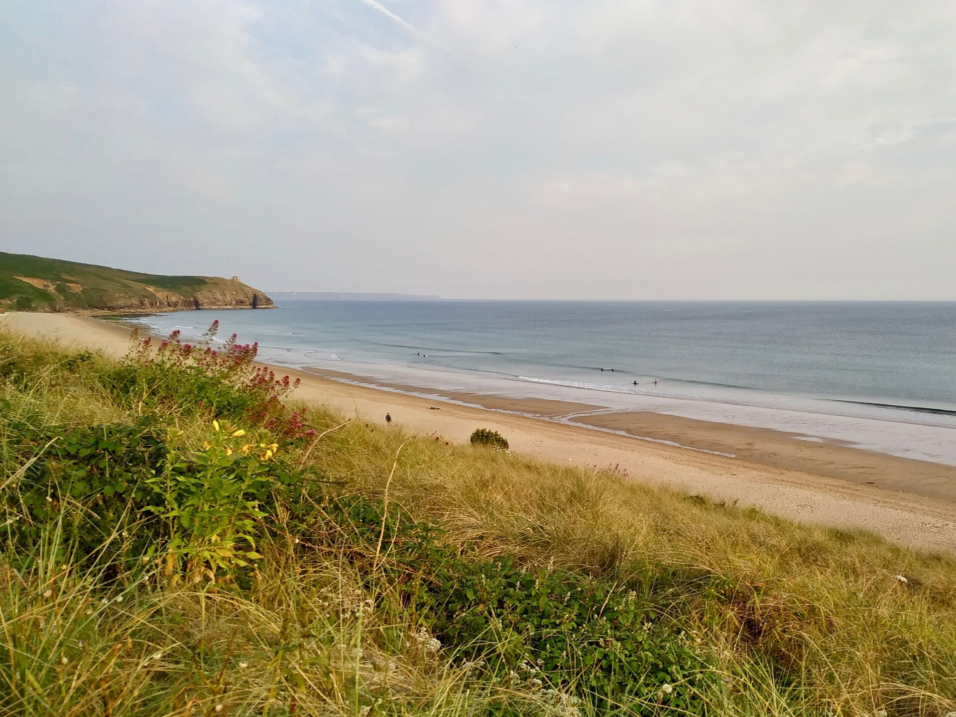 Praa Sands in Cornwall, England: Camping, Wandern, Surfen - Tipps