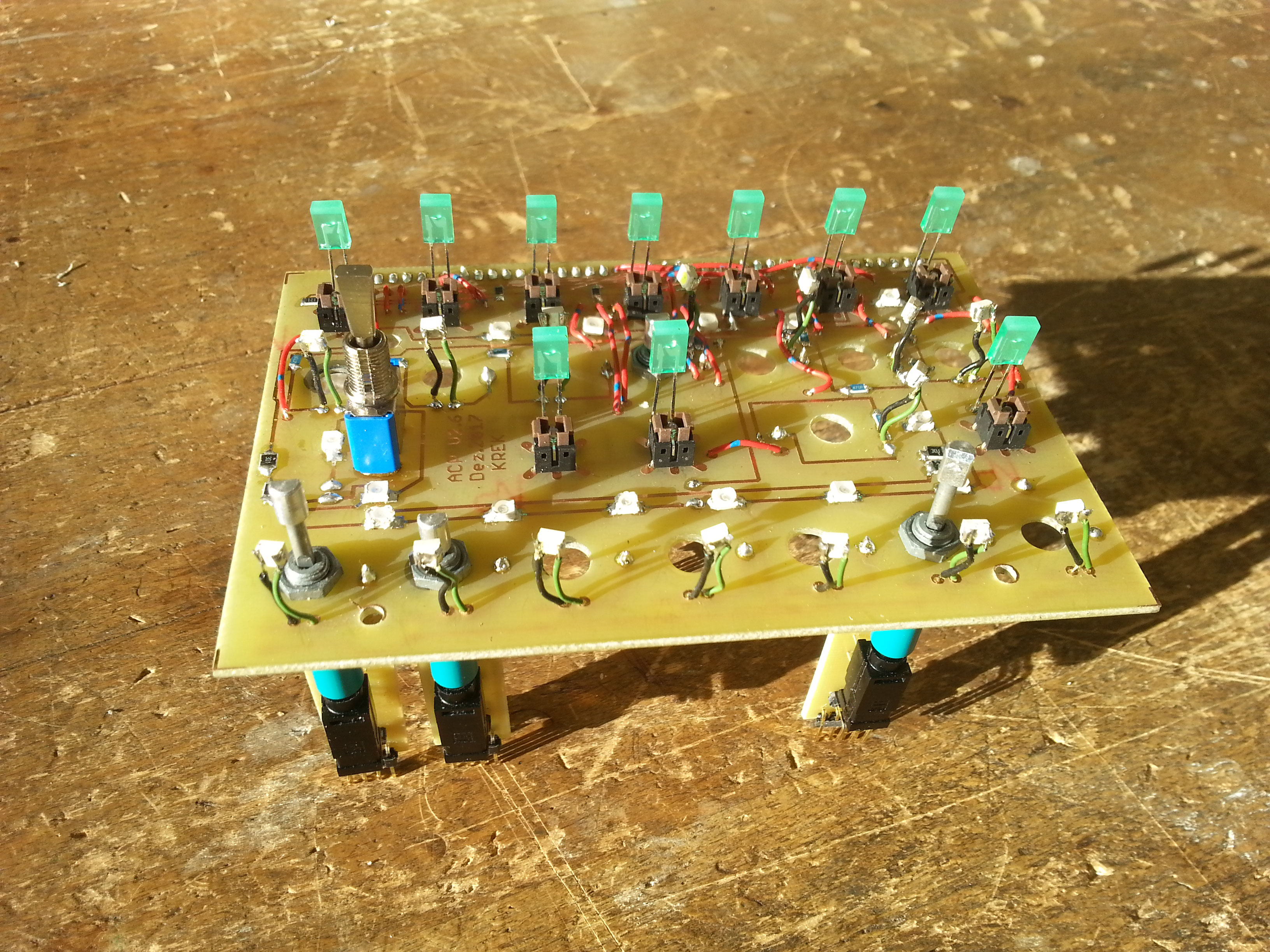 Audio Control Panel - Airbus A320 Cockpit