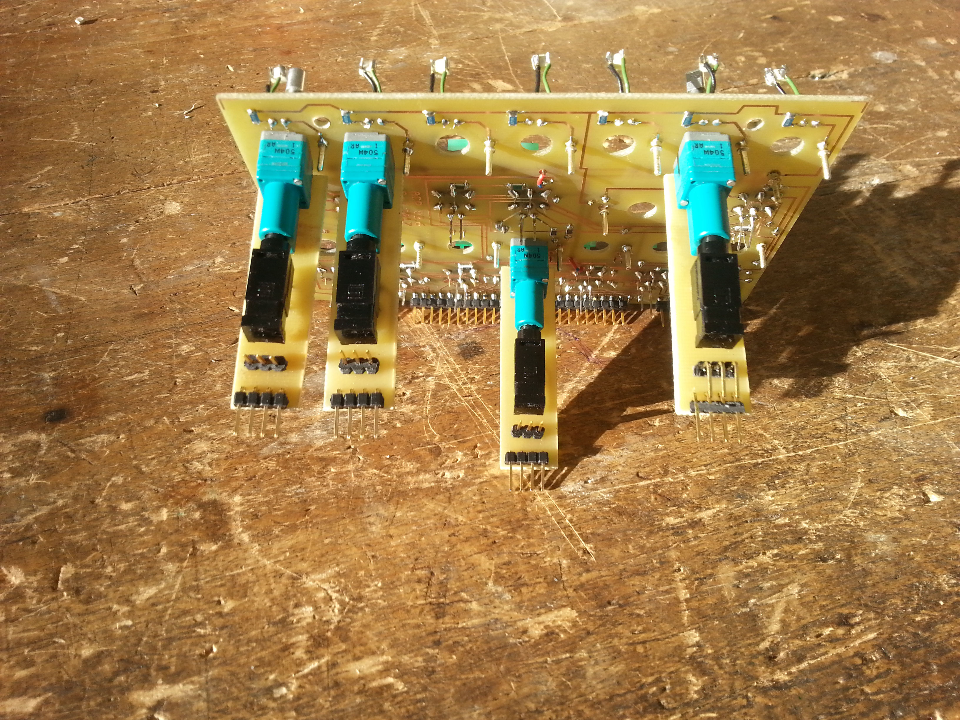 Audio Control Panel - Airbus A320 Cockpit