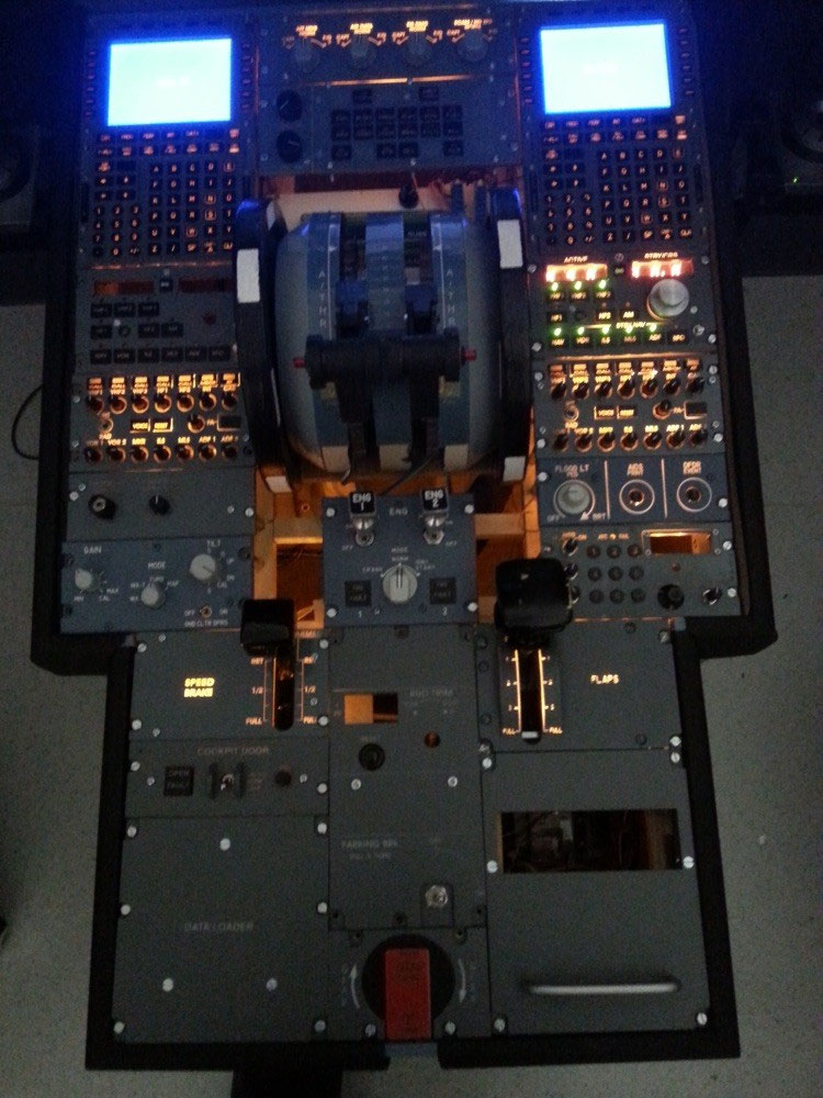 Pedestal - Airbus A320 Cockpit