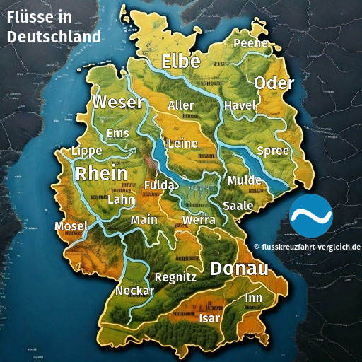 Flsse In Deutschland Bersicht