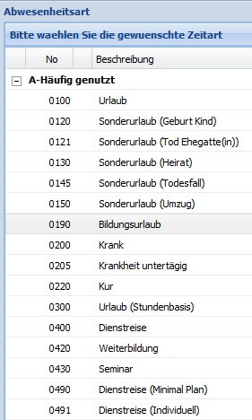 Urlaubsplaner - Software für Lotus Notes und Sap