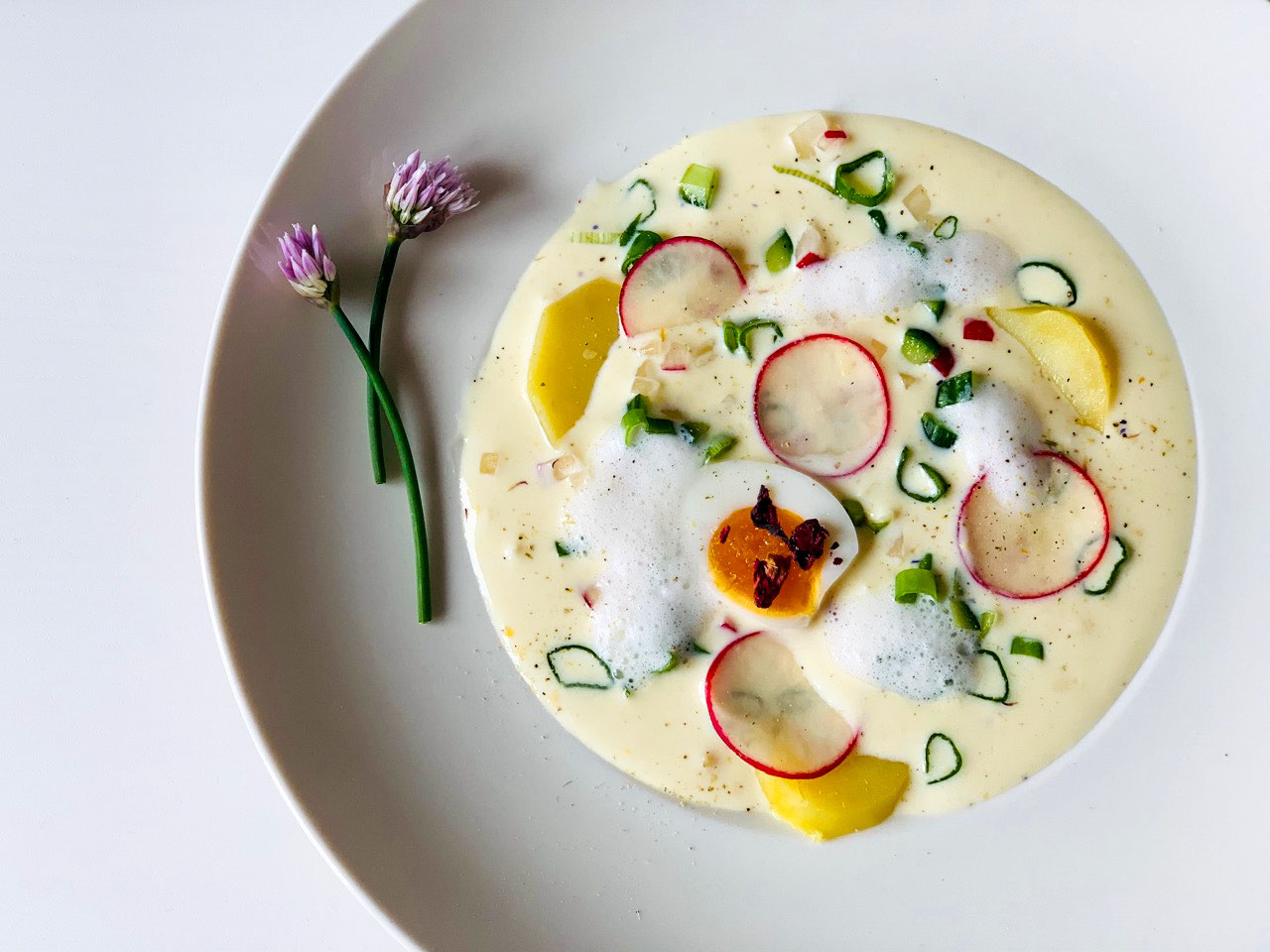 Okroshka - Die kalte russische Suppe - Bertls-Kitchen!