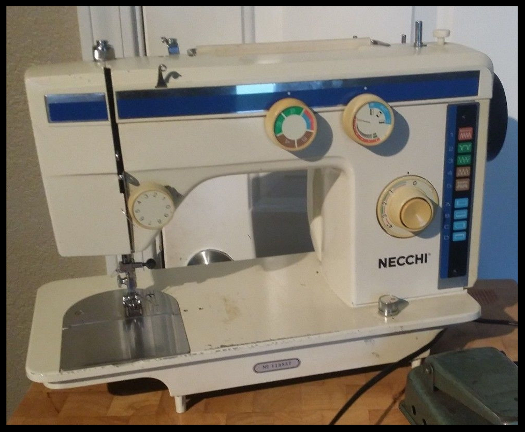 Necchi Sewing Machine - Fiddlebase