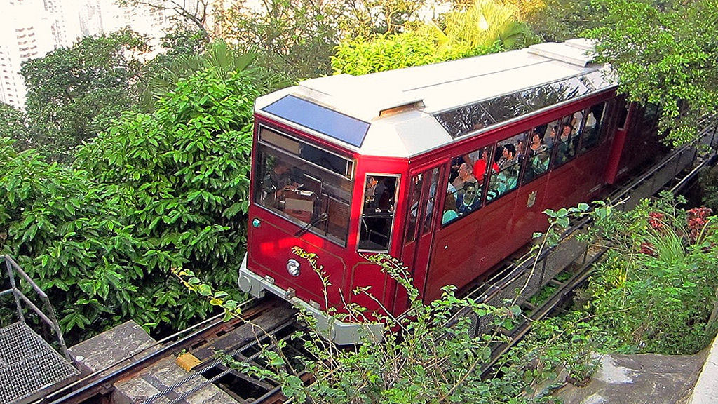 Victoria Peak Hong Kong - Hans-Rudolf Stoll Trains and Tramways Züge ...