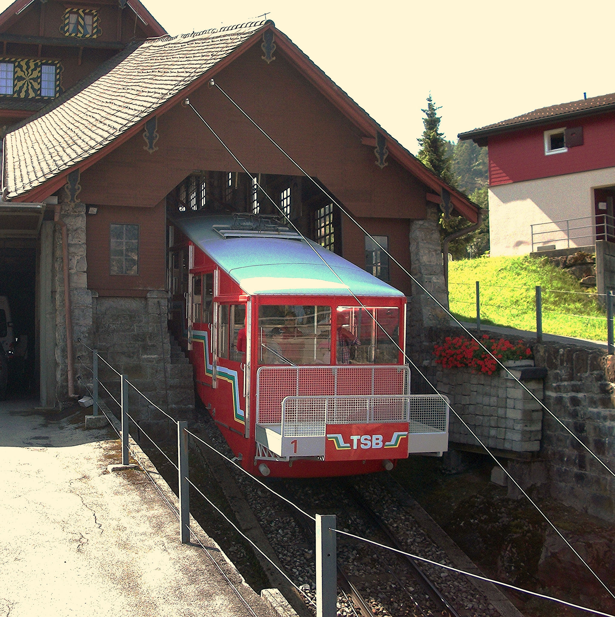 Treib Seelisberg Bahn Switzerland - Hans-Rudolf Stoll Trains and ...