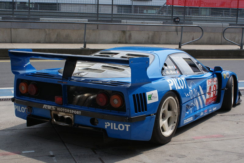 Ferrari F40 GTE LM (by Michelotto) Le Mans 1995 - AliDarNic Ferrari Foto's