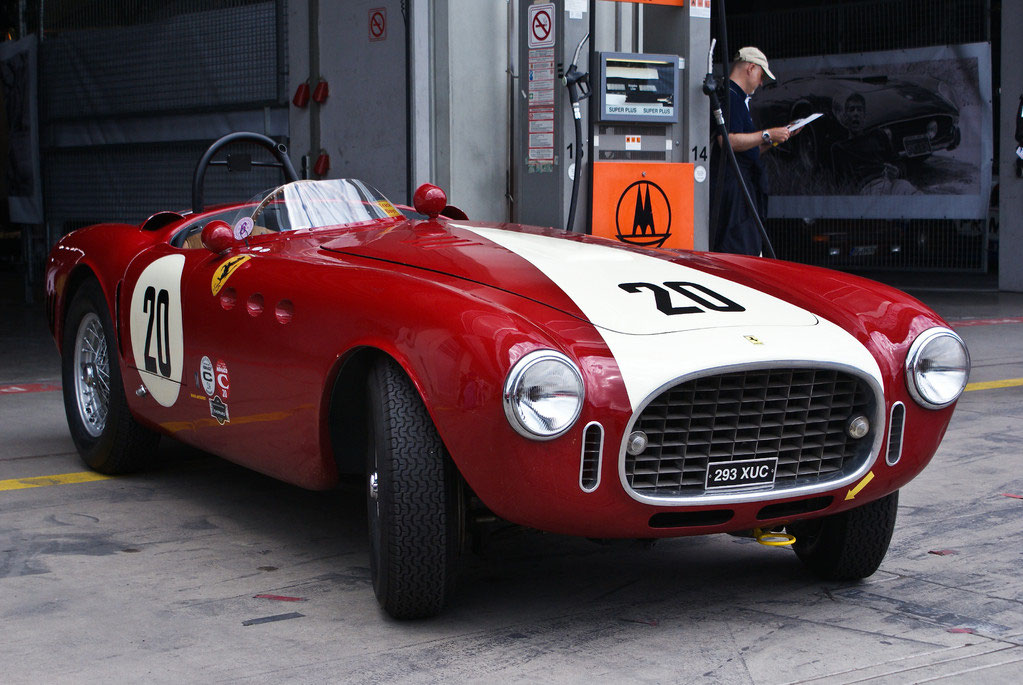 Ferrari 340 America Vignale Spyder - AliDarNic Ferrari Foto's