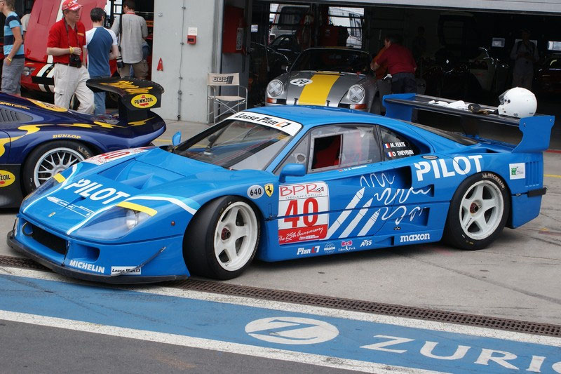 Ferrari F40 GTE LM (by Michelotto) Le Mans 1995 - AliDarNic Ferrari Foto's