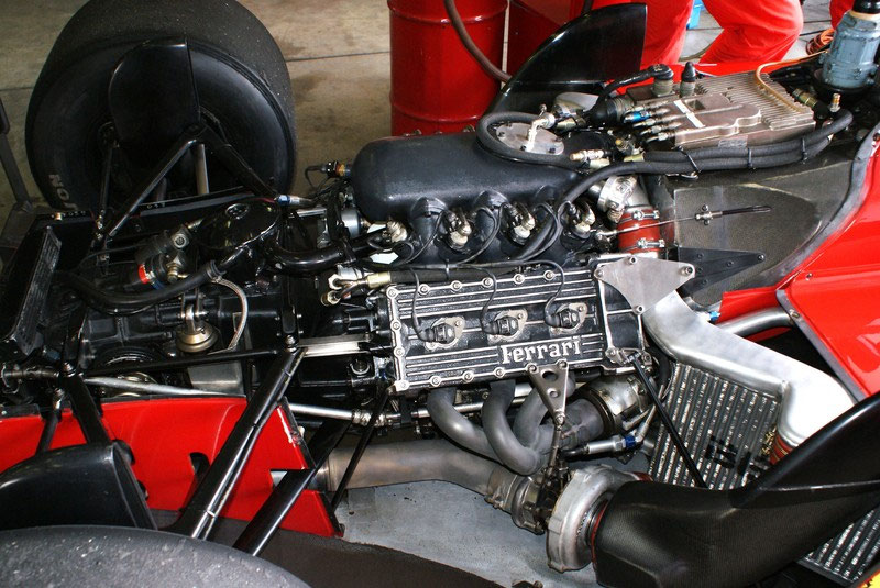 Ferrari F1-87 "1987" - AliDarNic Ferrari Foto's