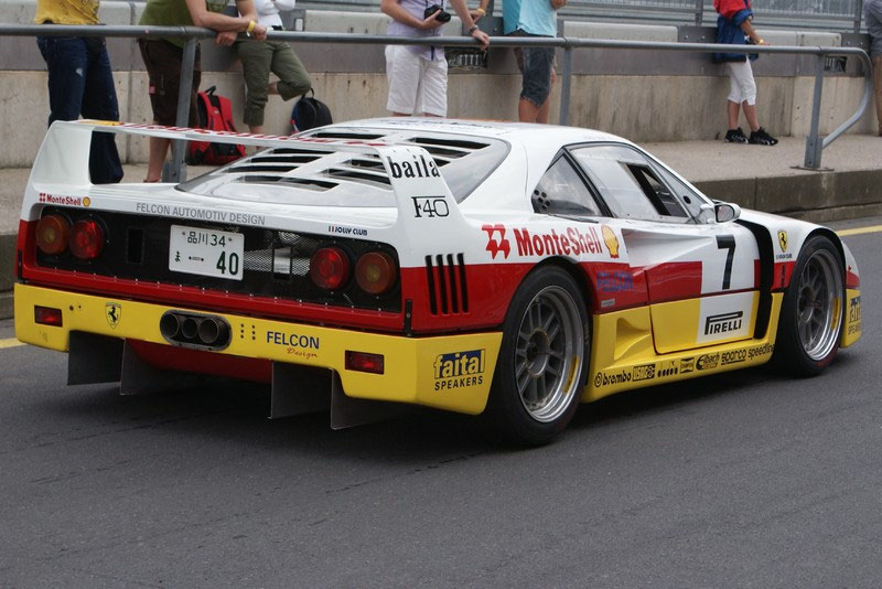 Ferrari F40 GT CSAI (by Michelotto) - AliDarNic Ferrari Foto's