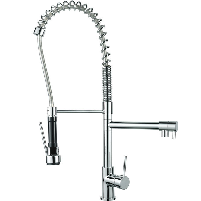 Chrome Mixers and Twinners (including Spring Coil Pull Out Sink Mixers ...