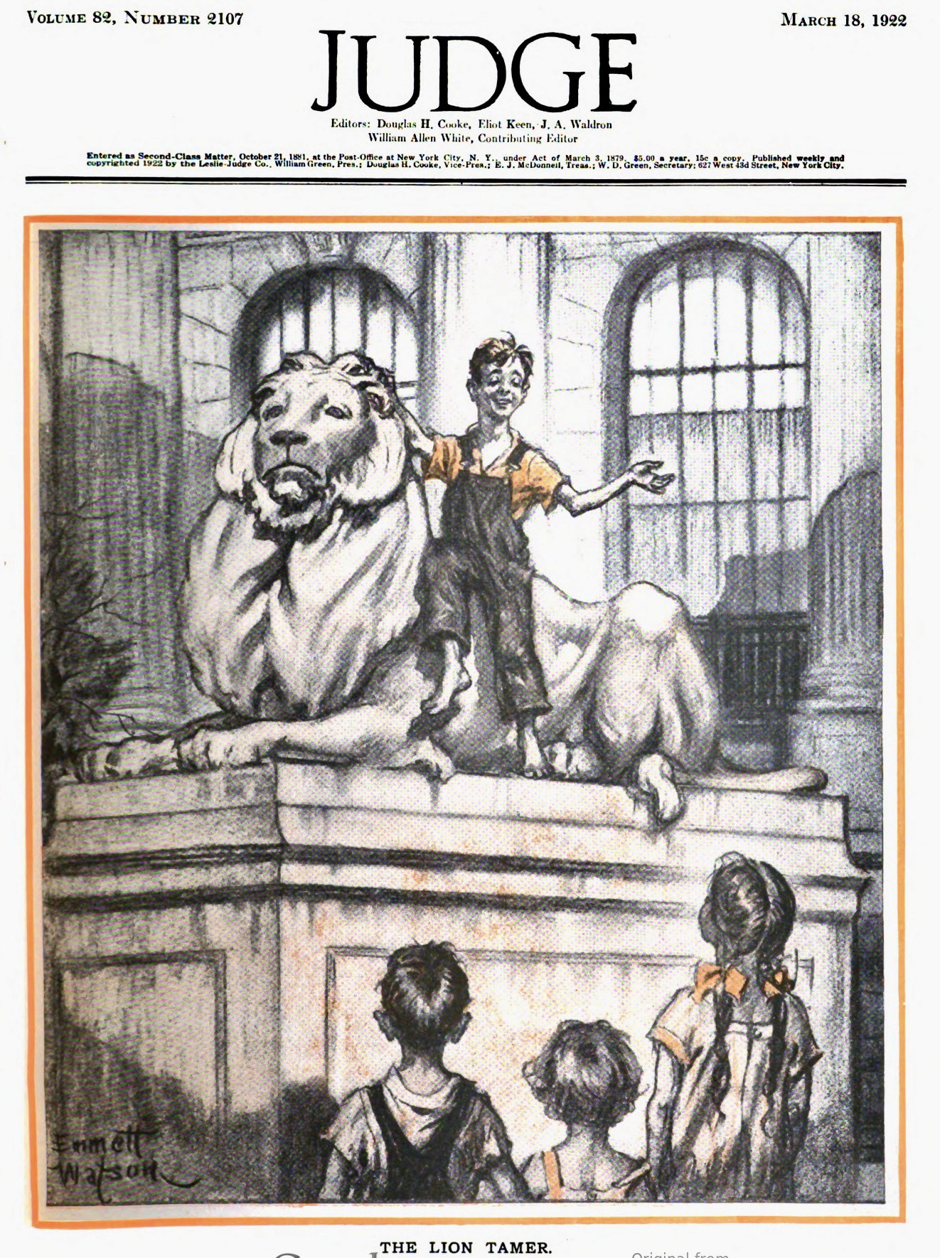 March 18, 1922 Judge, interior, page 1 - Website of emmettwatson!