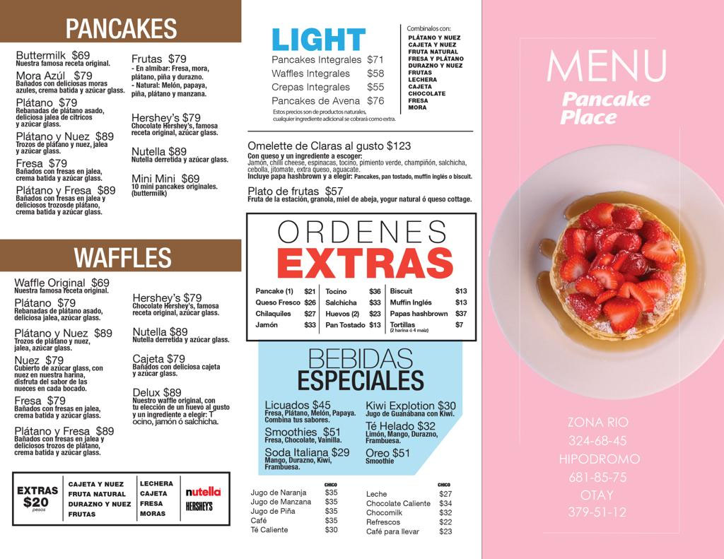 POSTRE - Página web de pancakeplace