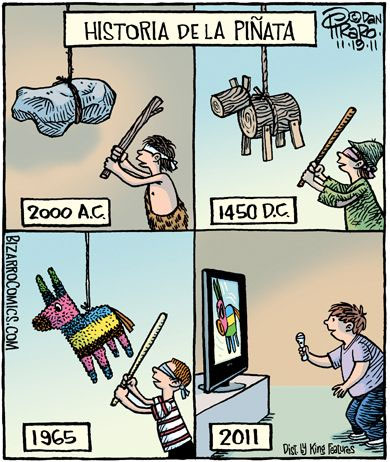 Historia de la piñata - Site de villabespagnol
