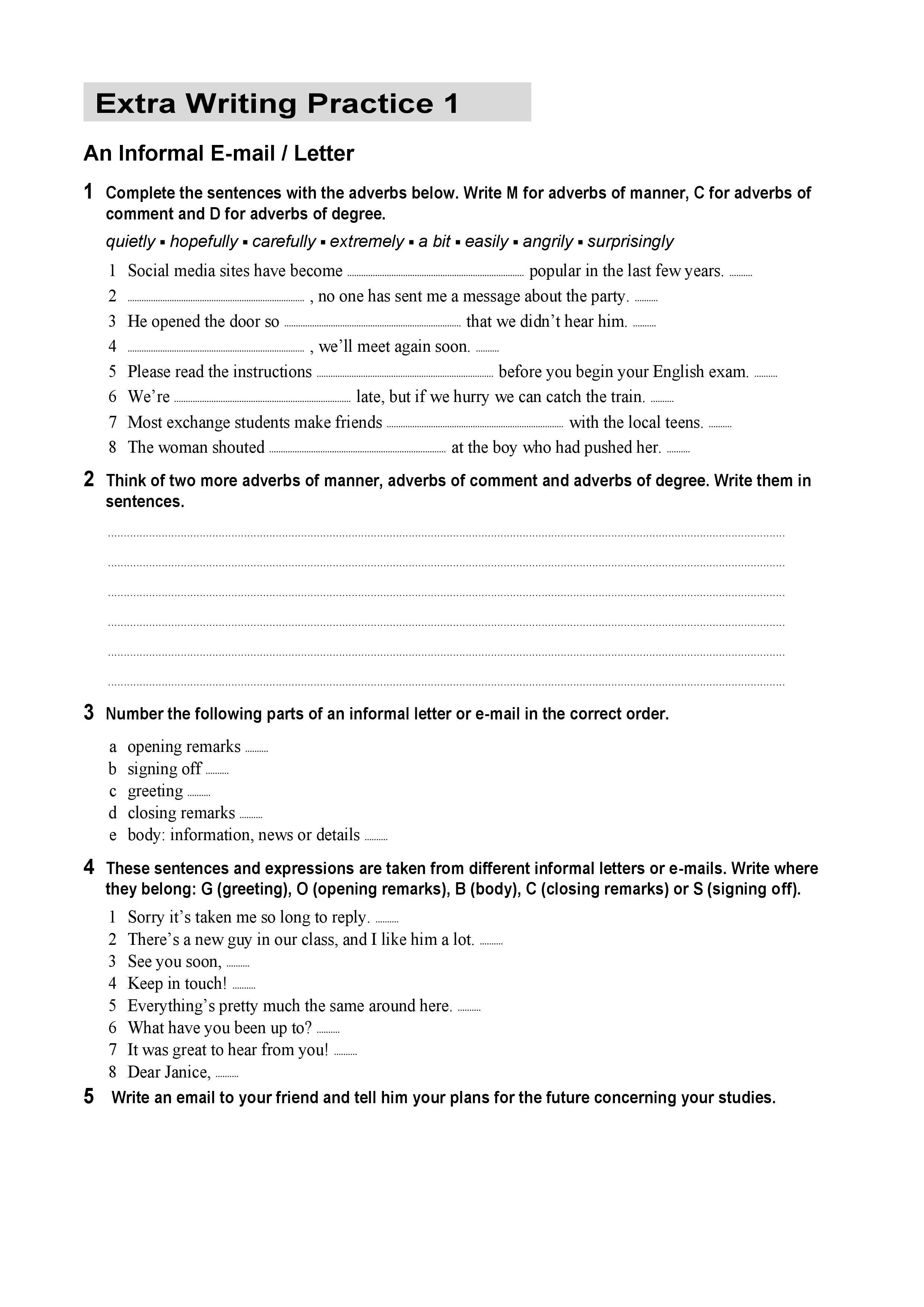 Unit 1: Making Contact - Aprender idiomas en el IES La Atalaya