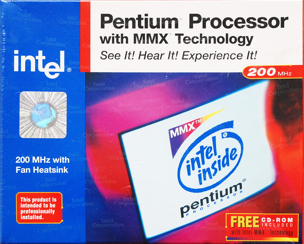 Intel Pentium MMX - CPU MUSEUM - MUSEUM OF MICROPROCESSORS & DIE ...
