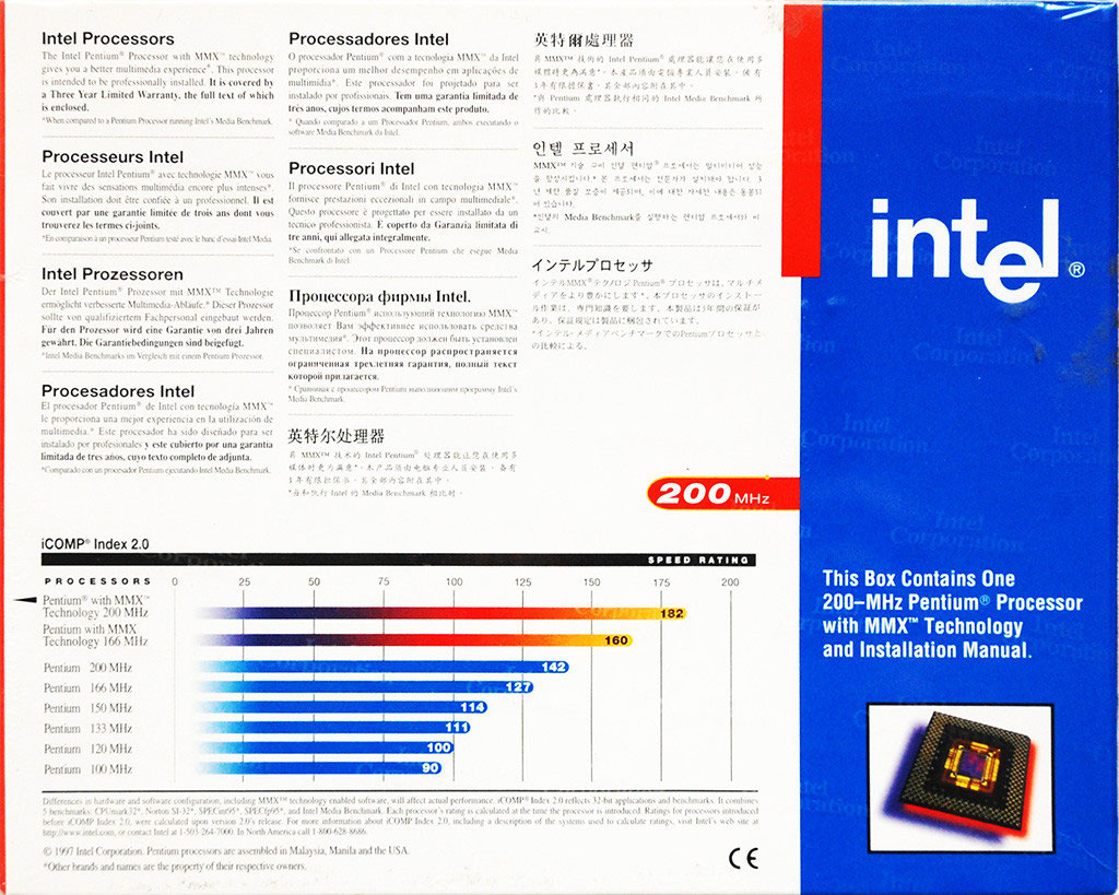 Intel Pentium MMX - CPU MUSEUM - MUSEUM OF MICROPROCESSORS & DIE ...