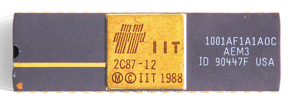 80x87 Floating Point Units - CPU MUSEUM - MUSEUM OF MICROPROCESSORS ...