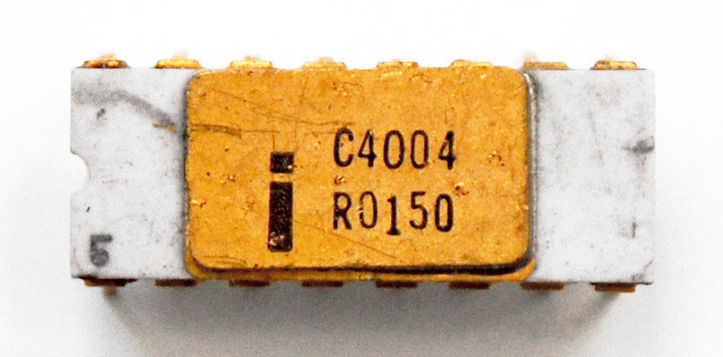 Intel 4004/4040 - CPU MUSEUM - MUSEUM OF MICROPROCESSORS & DIE PHOTOGRAPHY