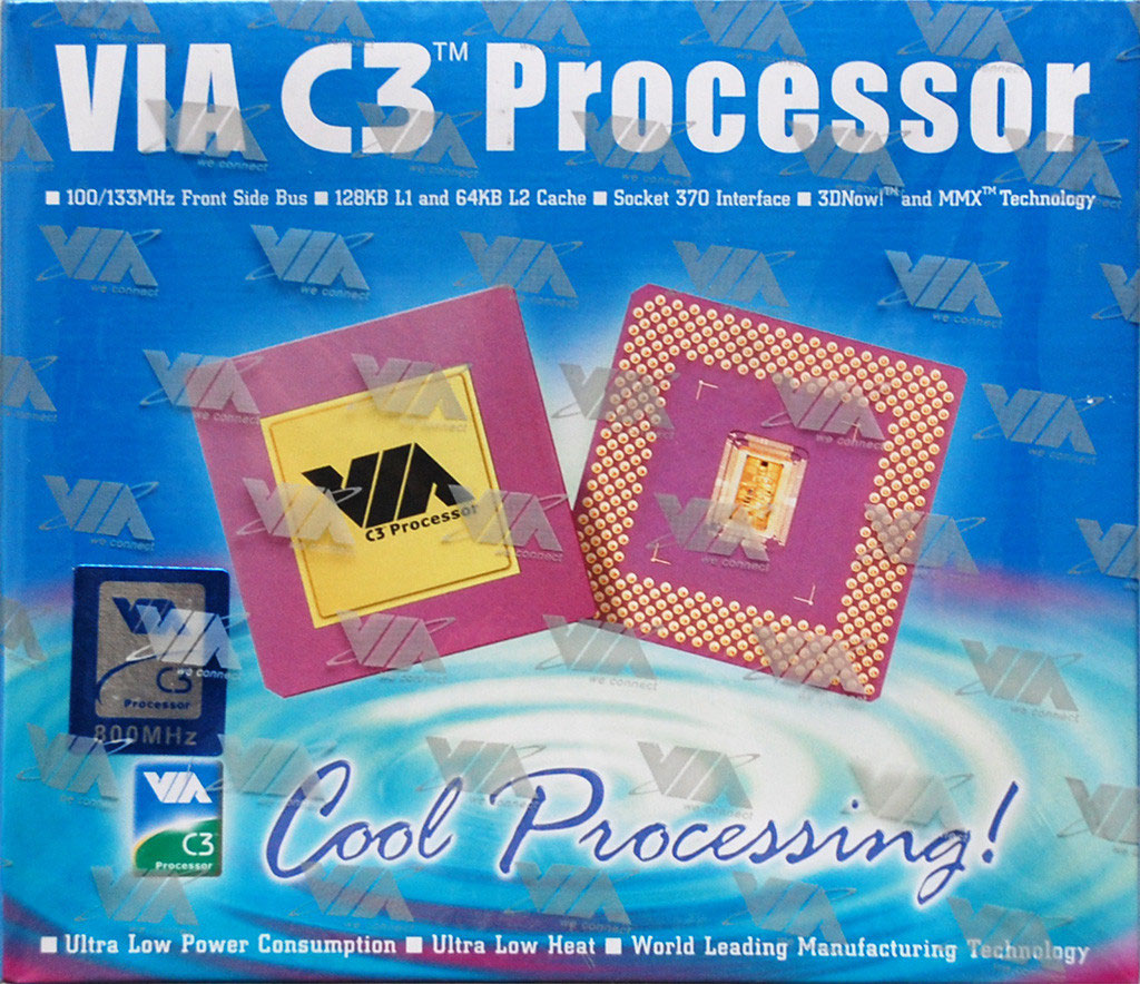 VIA Cyrix III - CPU MUSEUM - MUSEUM OF MICROPROCESSORS & DIE PHOTOGRAPHY