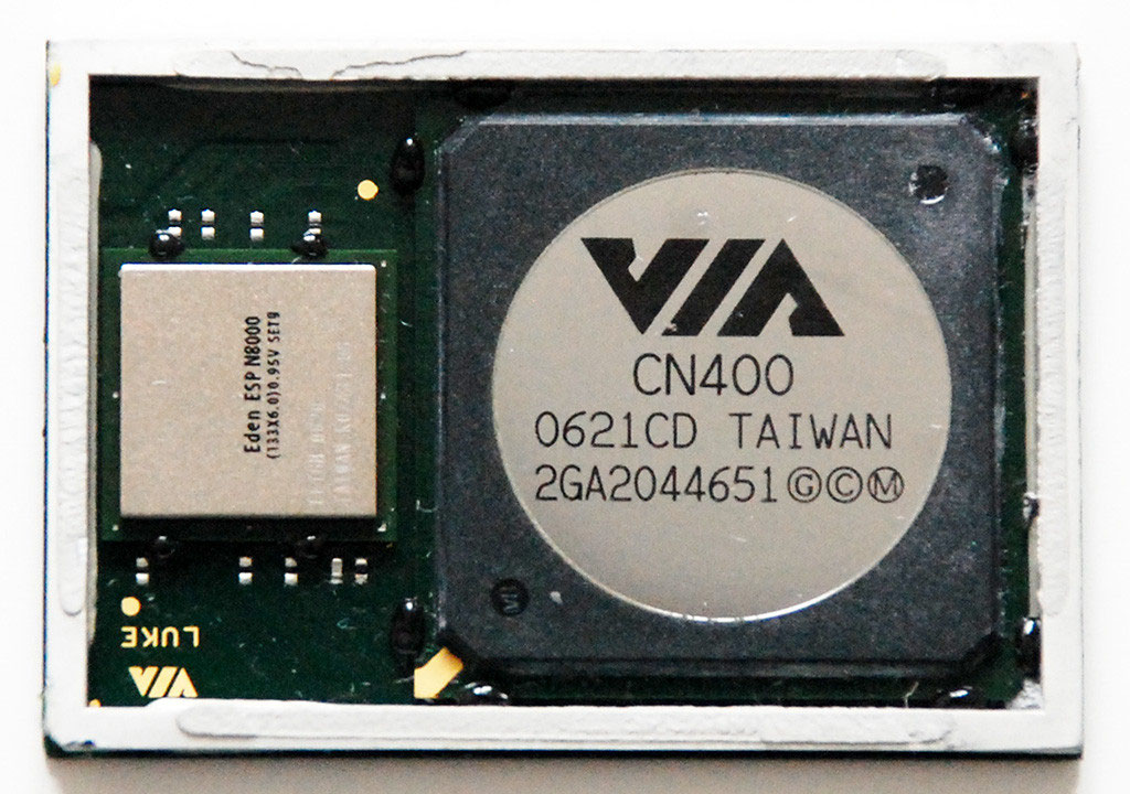 VIA CoreFusion - CPU MUSEUM - MUSEUM OF MICROPROCESSORS & DIE PHOTOGRAPHY