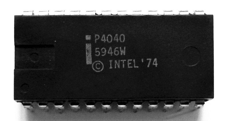 Intel 4004/4040 - CPU MUSEUM - MUSEUM OF MICROPROCESSORS & DIE PHOTOGRAPHY