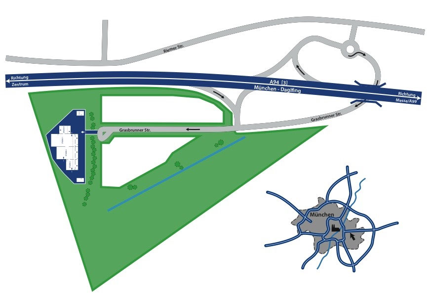 Kontakt/Anfahrt - Eisbach Studios München