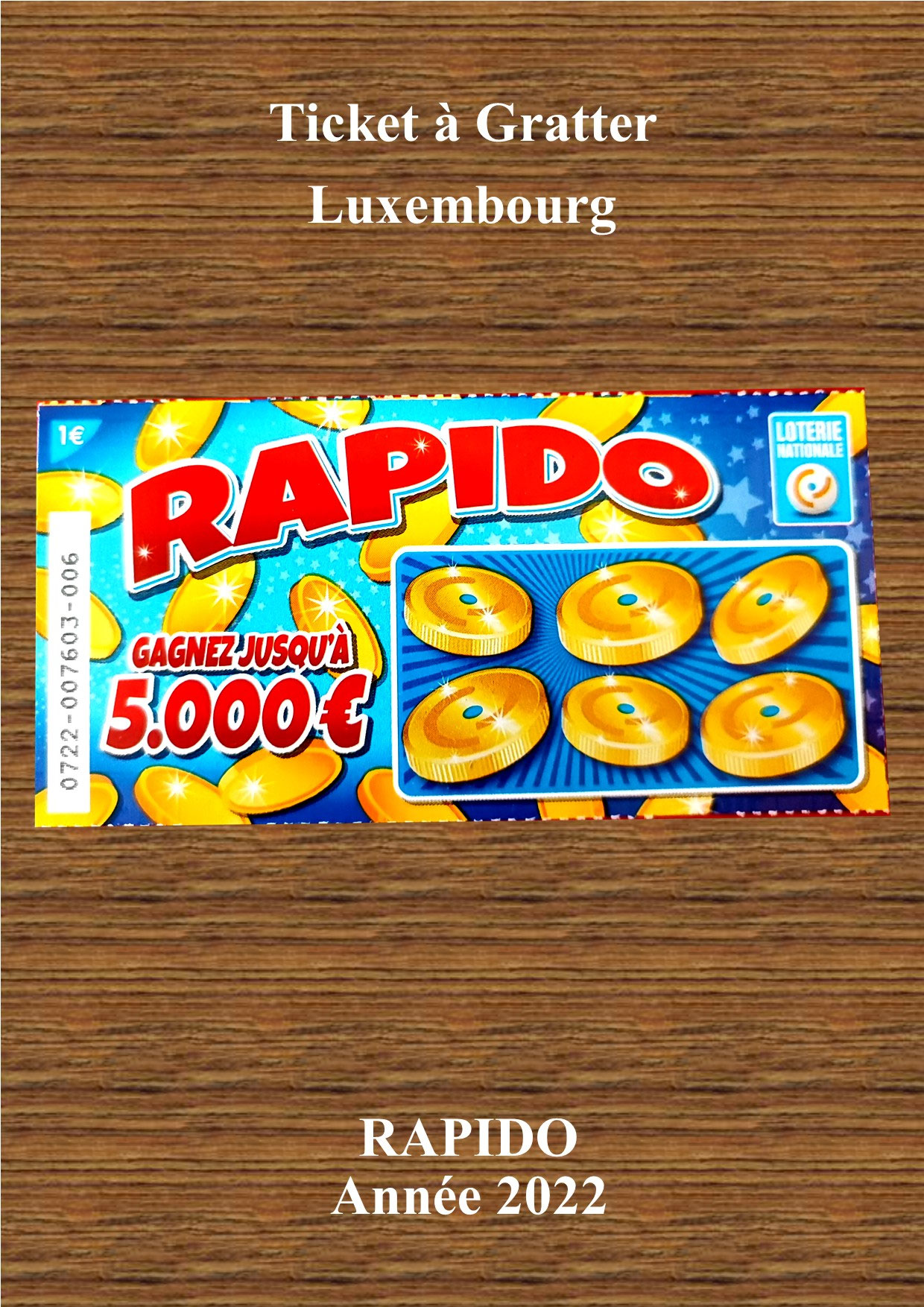 RAPIDO - Site de tickets-a-gratter