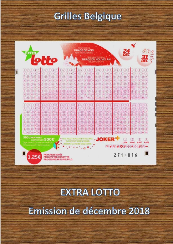 EXTRA LOTTO - Site de tickets-a-gratter