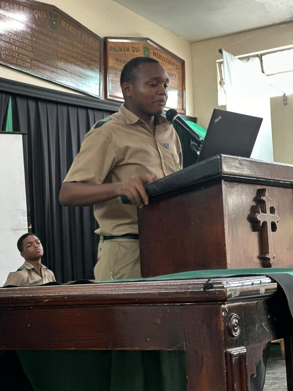 Rasheed In School - downerjr