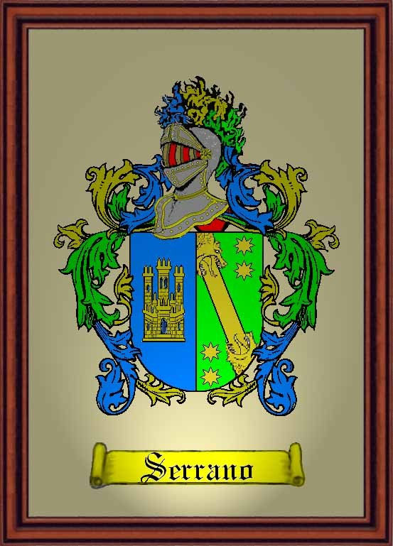 Serrano - heraldica javier alonso