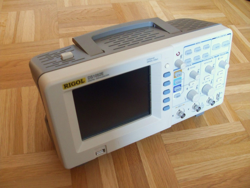Oszilloskop Rigol DS1052 - HeKa Projects