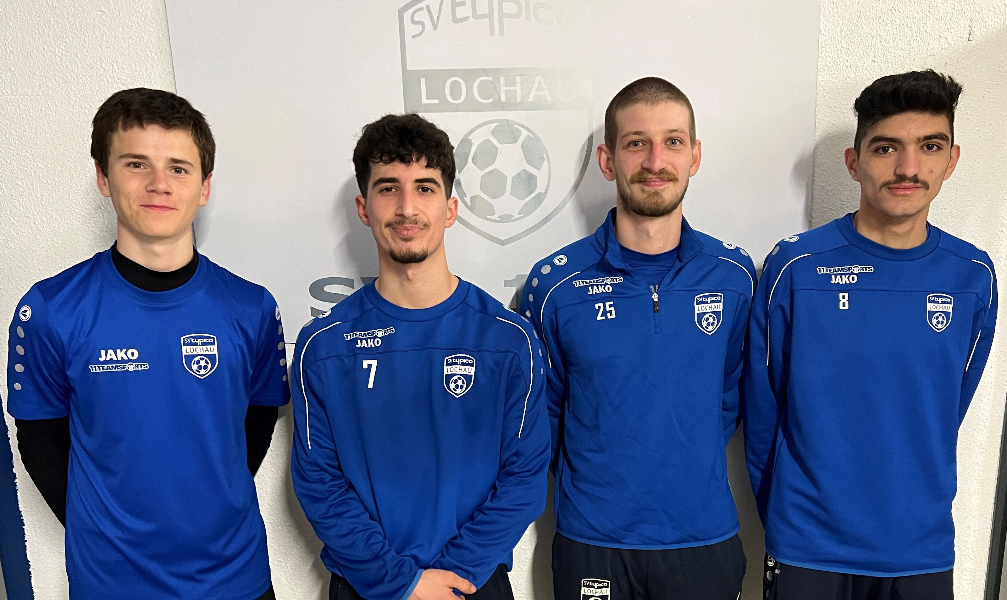 Vier Eigenbauspieler neu in der KM - SV Typico Lochau