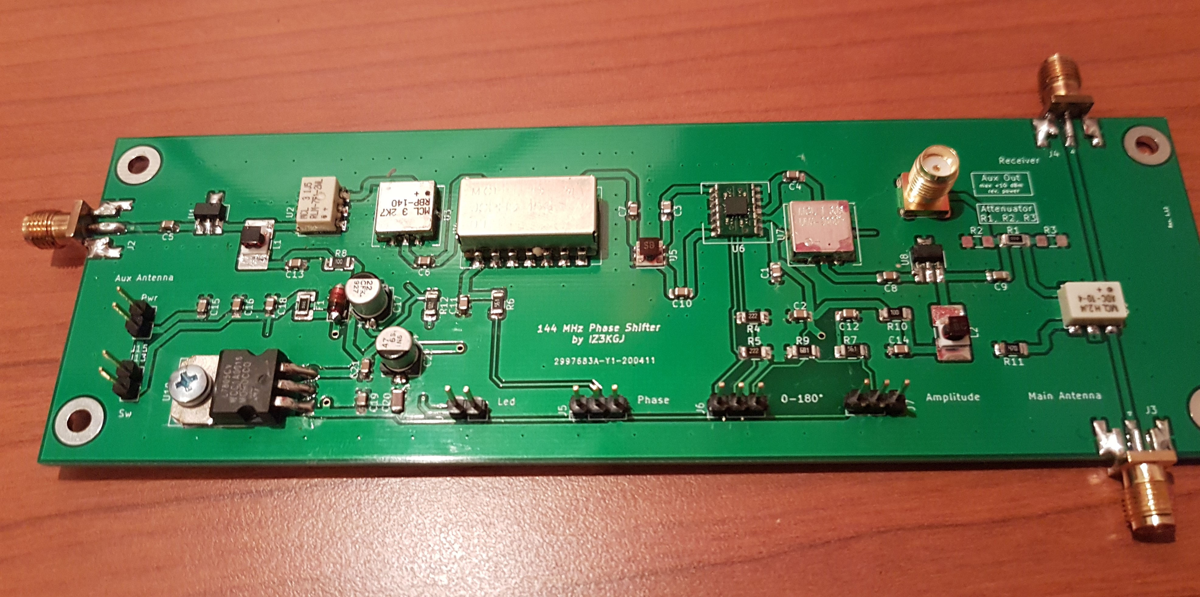 144 MHz Phase Shifter - IZ3KGJ Home Page