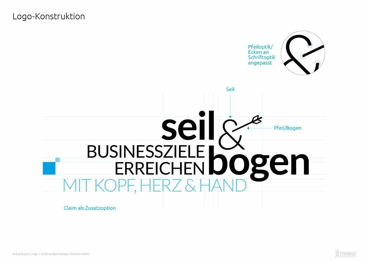 Logo-Entwicklung – Seil & Bogen - Sichtbarkeit für Soloselbstständige