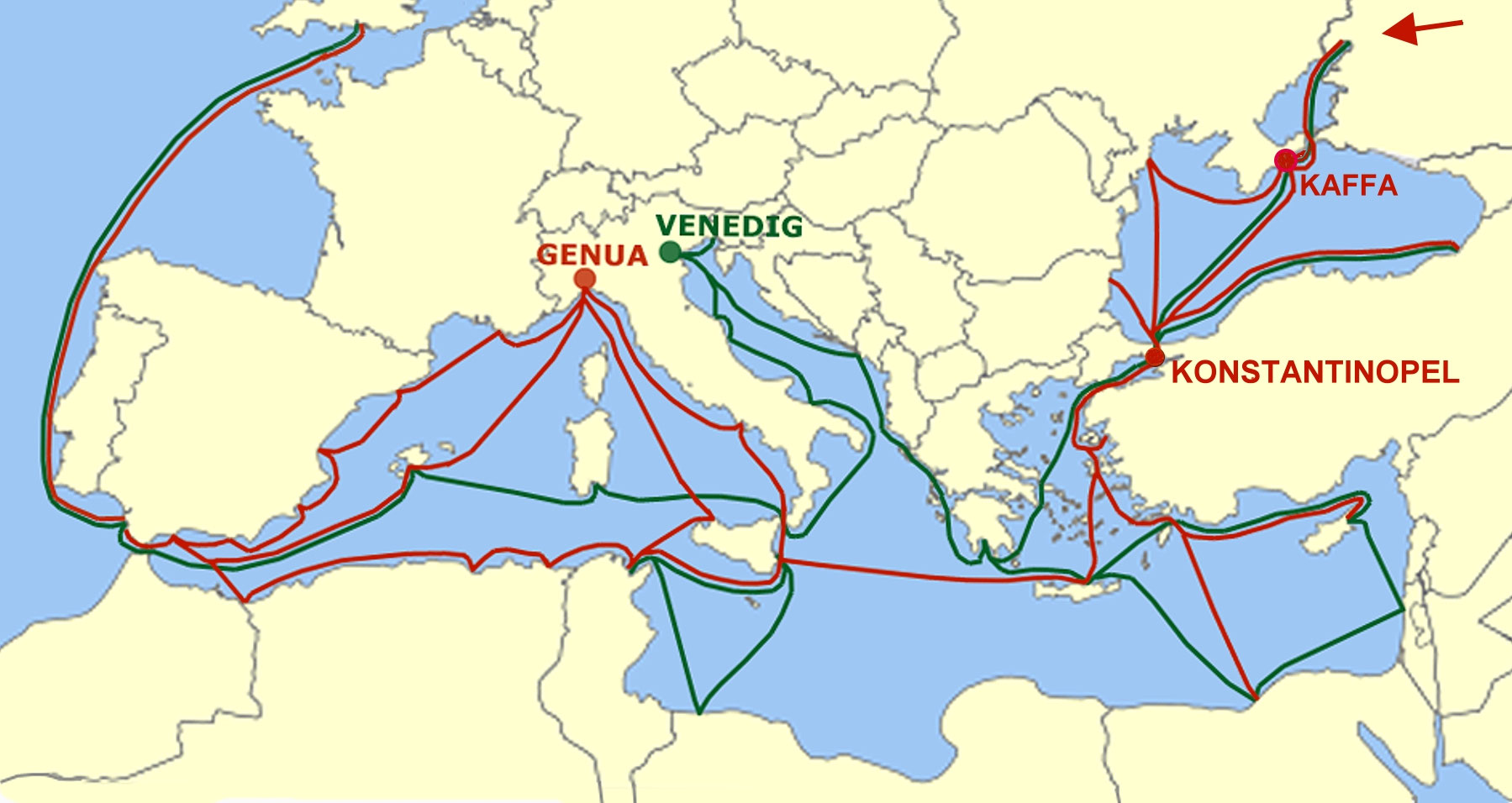 Als die Pest im Jahre 1349 auch in Radeberg Einzug hielt. Ausbreitung ...