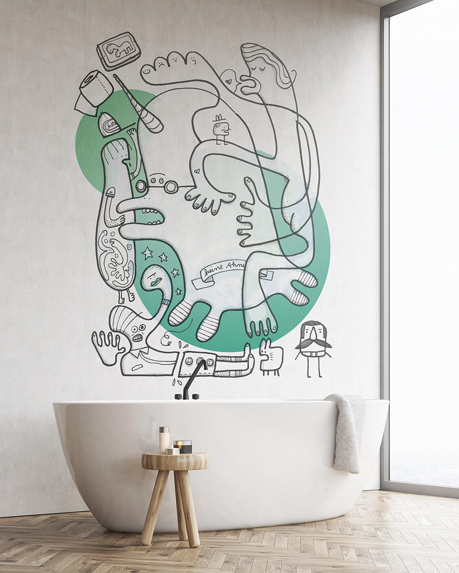 Wandkunst Berlin | Individuelle Wandbemalung - Frank Schulz Art