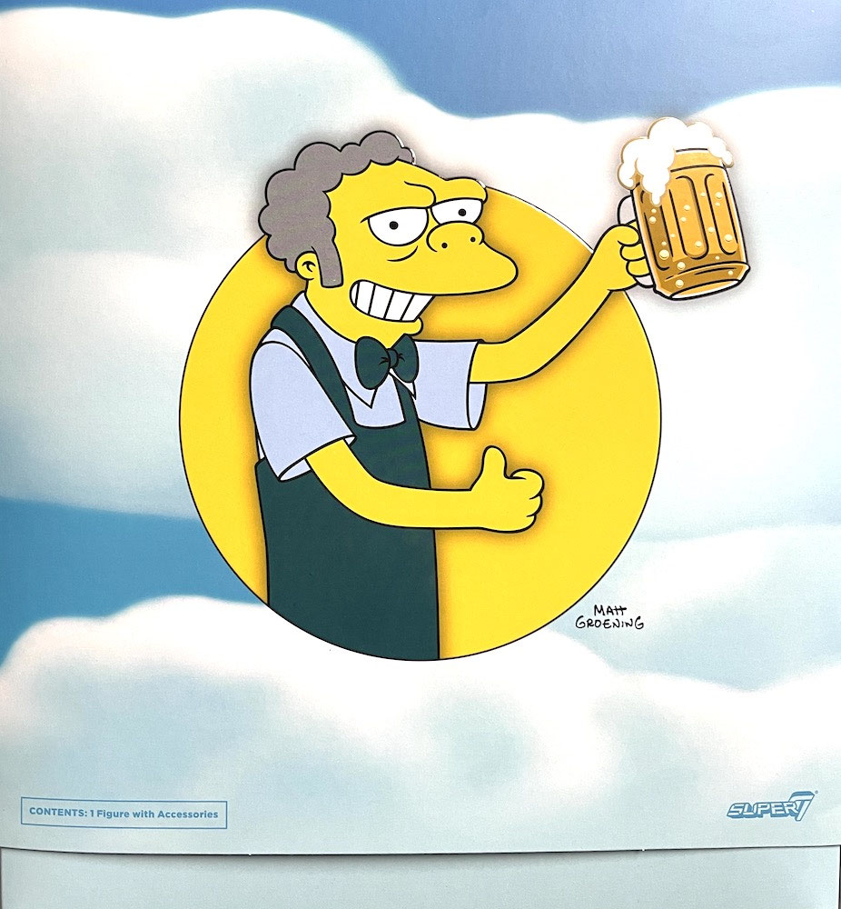Moe Szyslak Die Simpsons Ultimates Actionfigur 18cm Super7 - TS ...