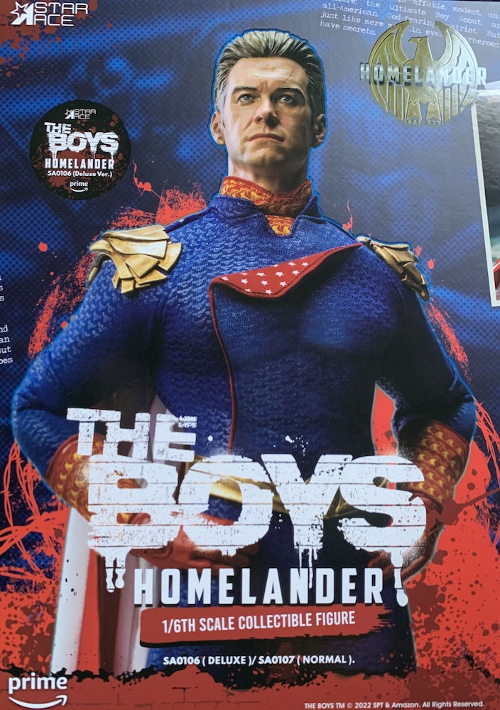 Homelander (Deluxe Version) 1/6 The Boys My Favourite Movie Tv Series ...