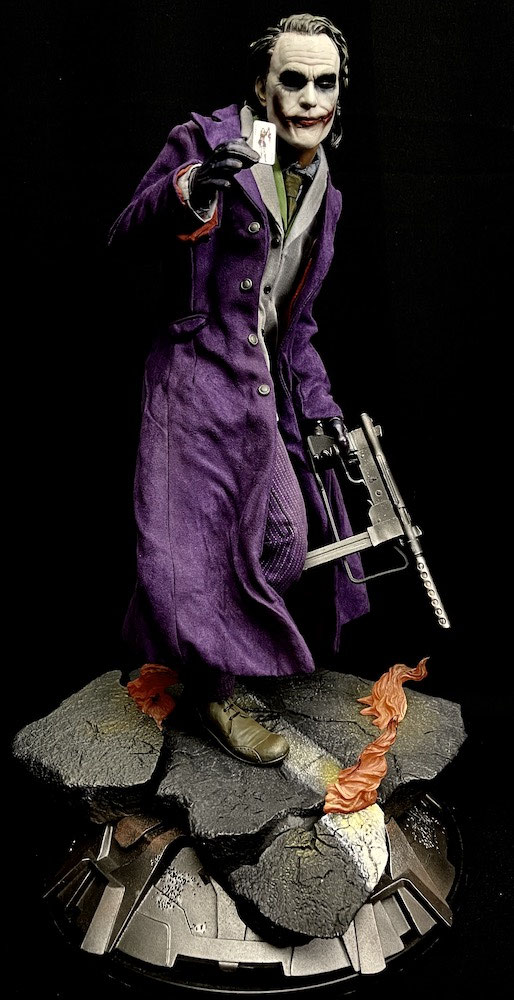 Joker 1/4 Premium Format DC Batman - The Dark Knight Statue 50cm Heath ...