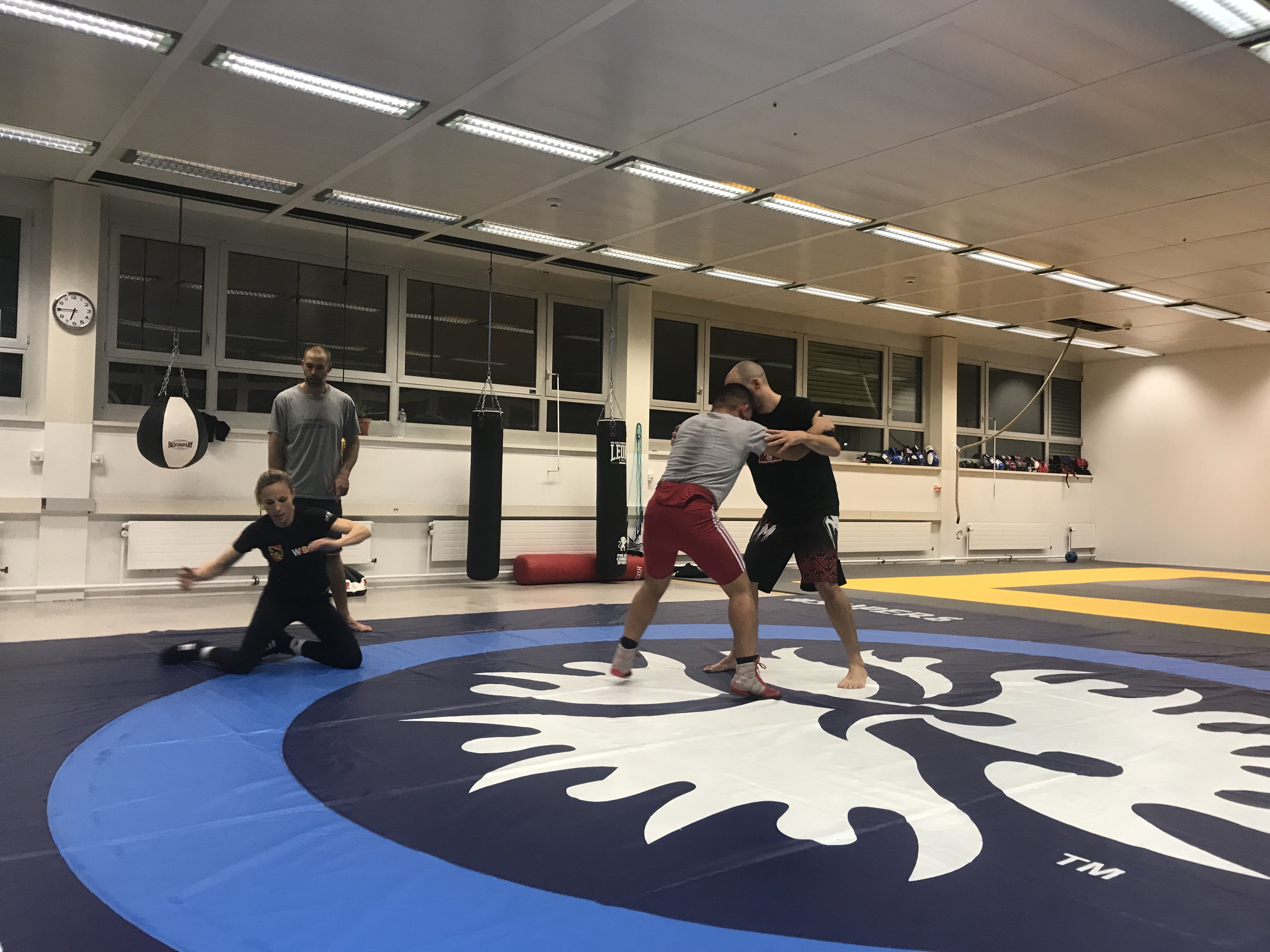 Ohne Fleiss kein Preis: Auch die grossen Ringer arbeiten an Technik ...