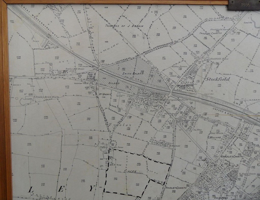 25 inches to one mile maps 1886-8 to 1937 - Acocks Green History ...