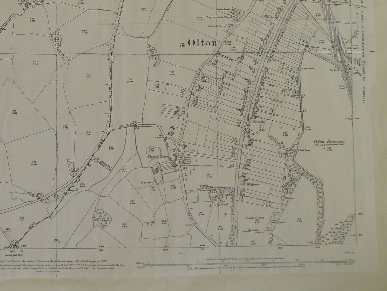 25 inches to one mile maps 1886-8 to 1937 - Acocks Green History ...