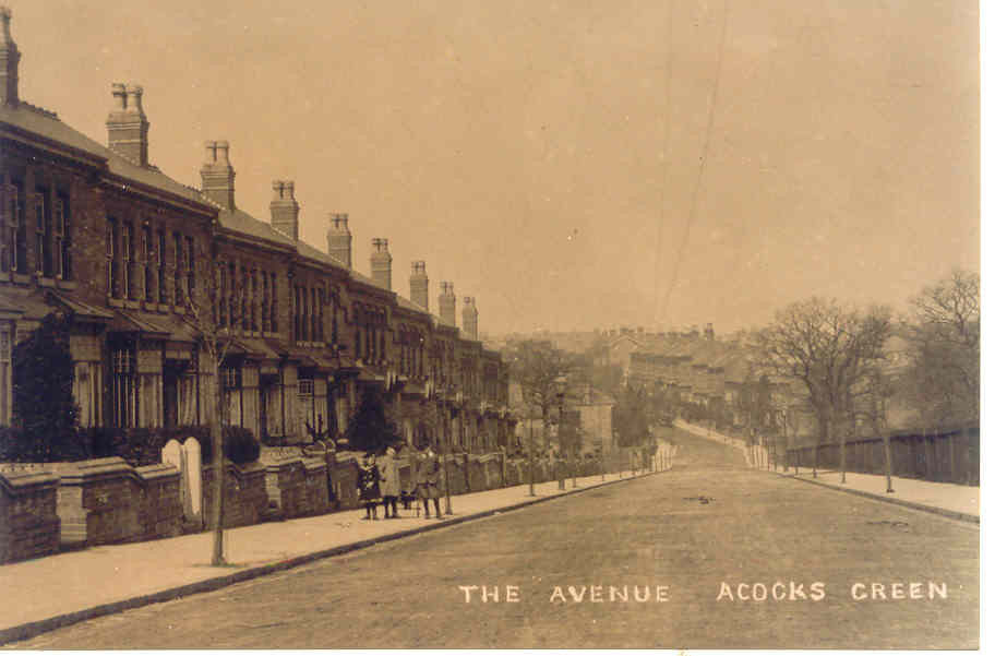 The Avenue - Acocks Green History Society: new website