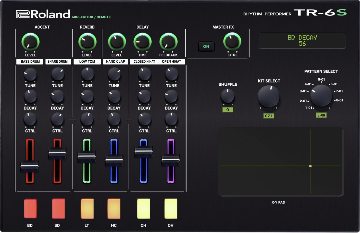 Roland TR-8S Editor and Controller, VST and Standalone - Roland TR-8S ...