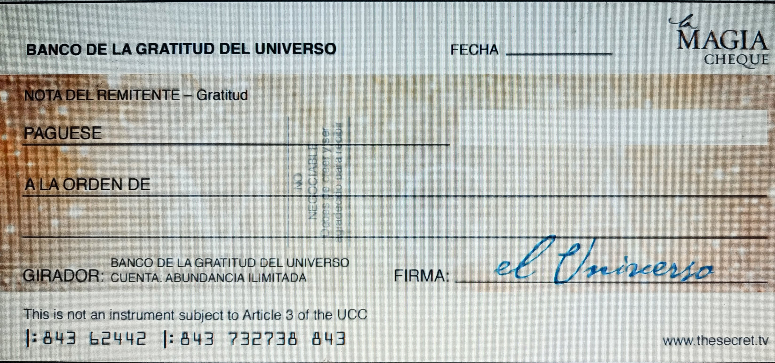 EL CHEQUE MÁGICO - tienda naturista