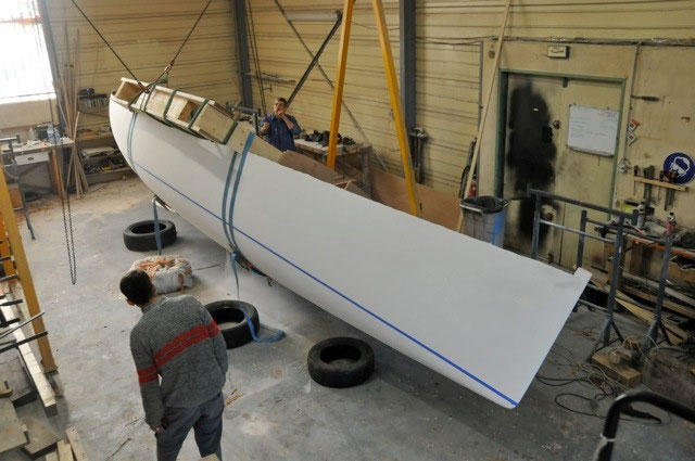 "Arcachon 26" un canot mixte du bassin de 8m - eh