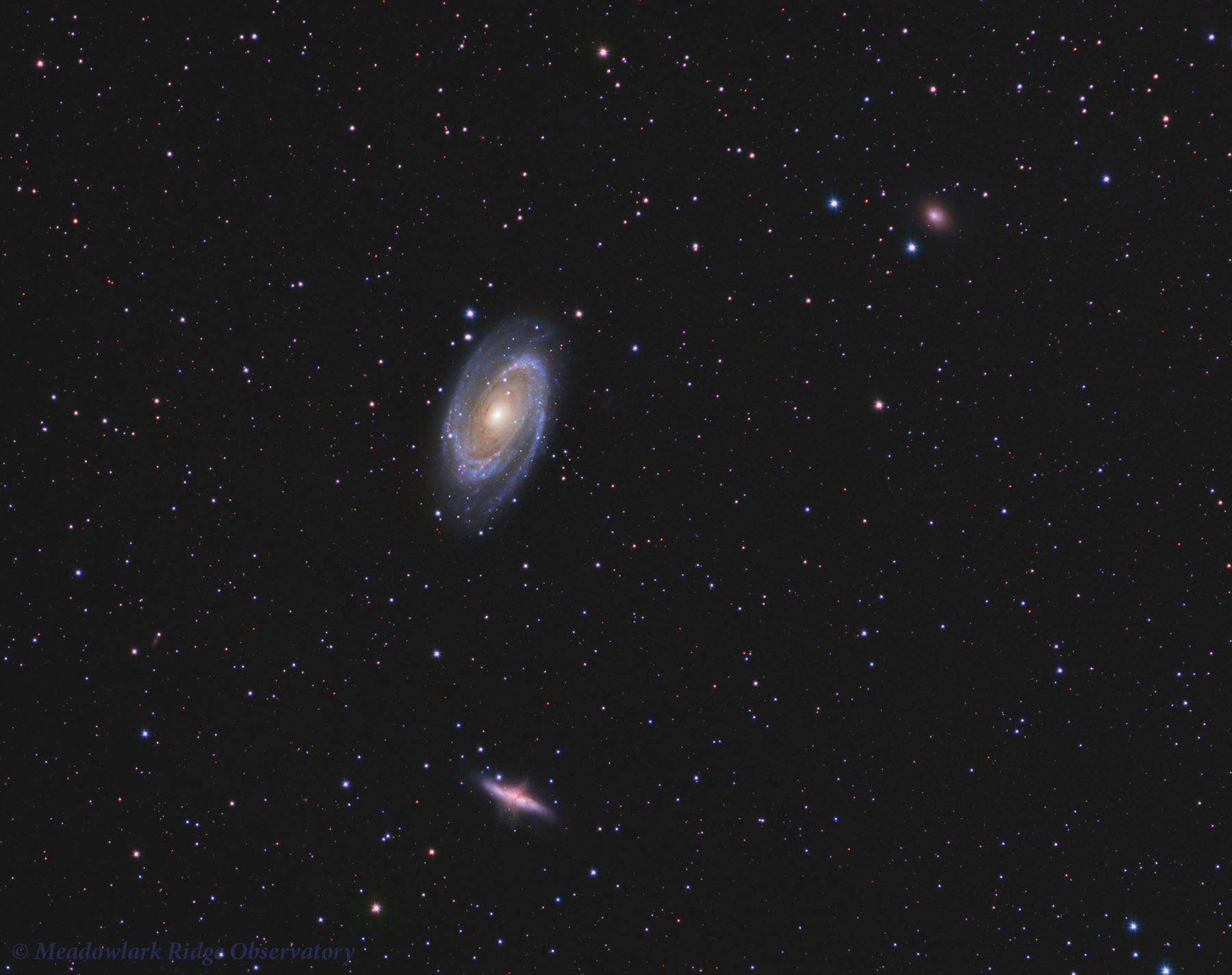 M81 and M82 - Astrophotography - MeadowlarkRidgeObservatory