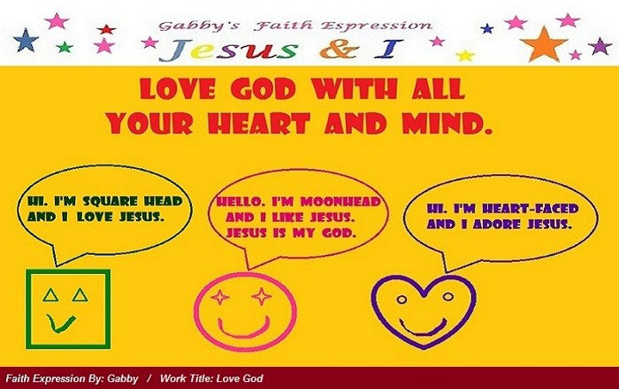 Gabby's Faith Expression: Jesus and I - Hearts Philippines & Then Some